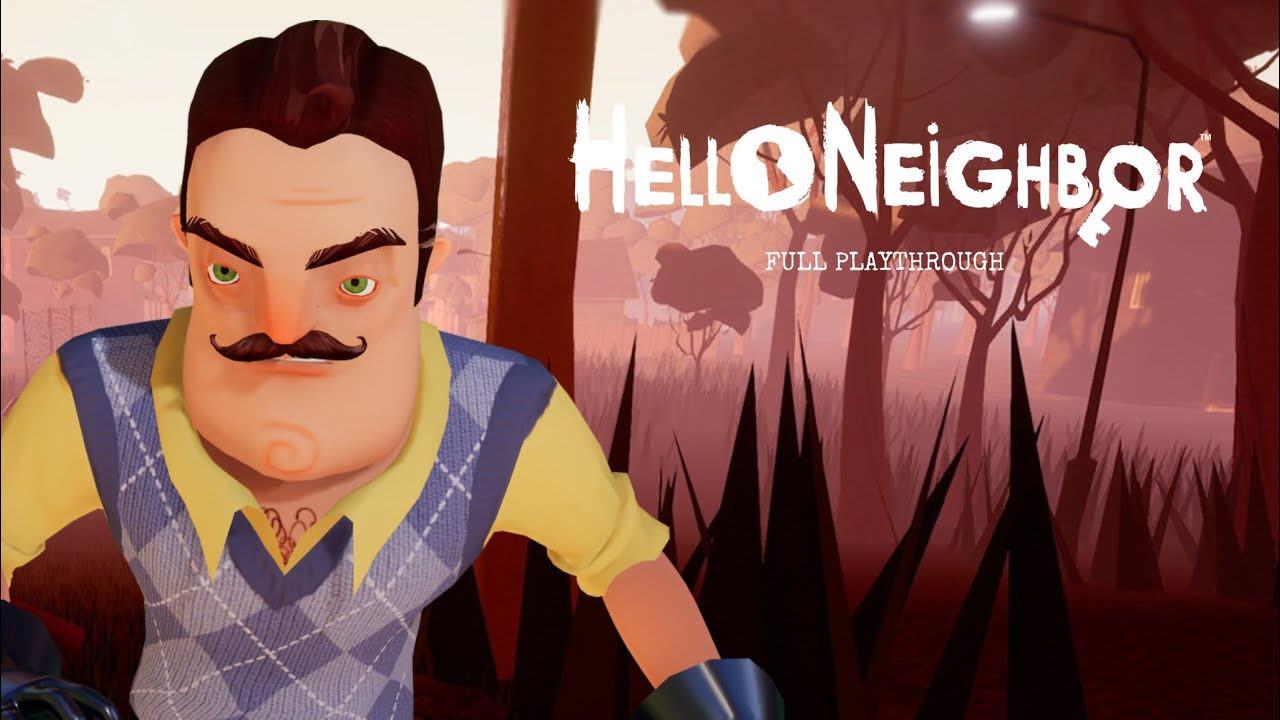 Hello neighbour full playthrough - YouTube