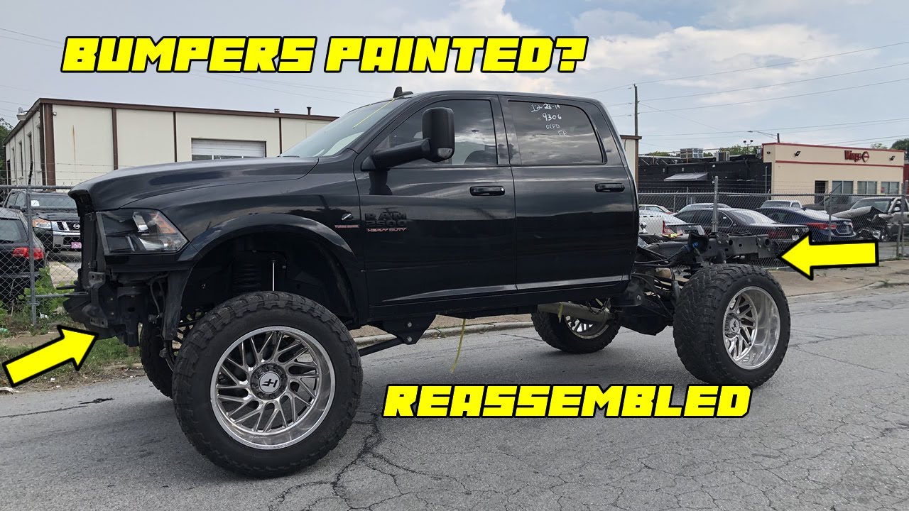 Rebuilding my Destroyed Ram Part 6 Reassembled the interior. - YouTube