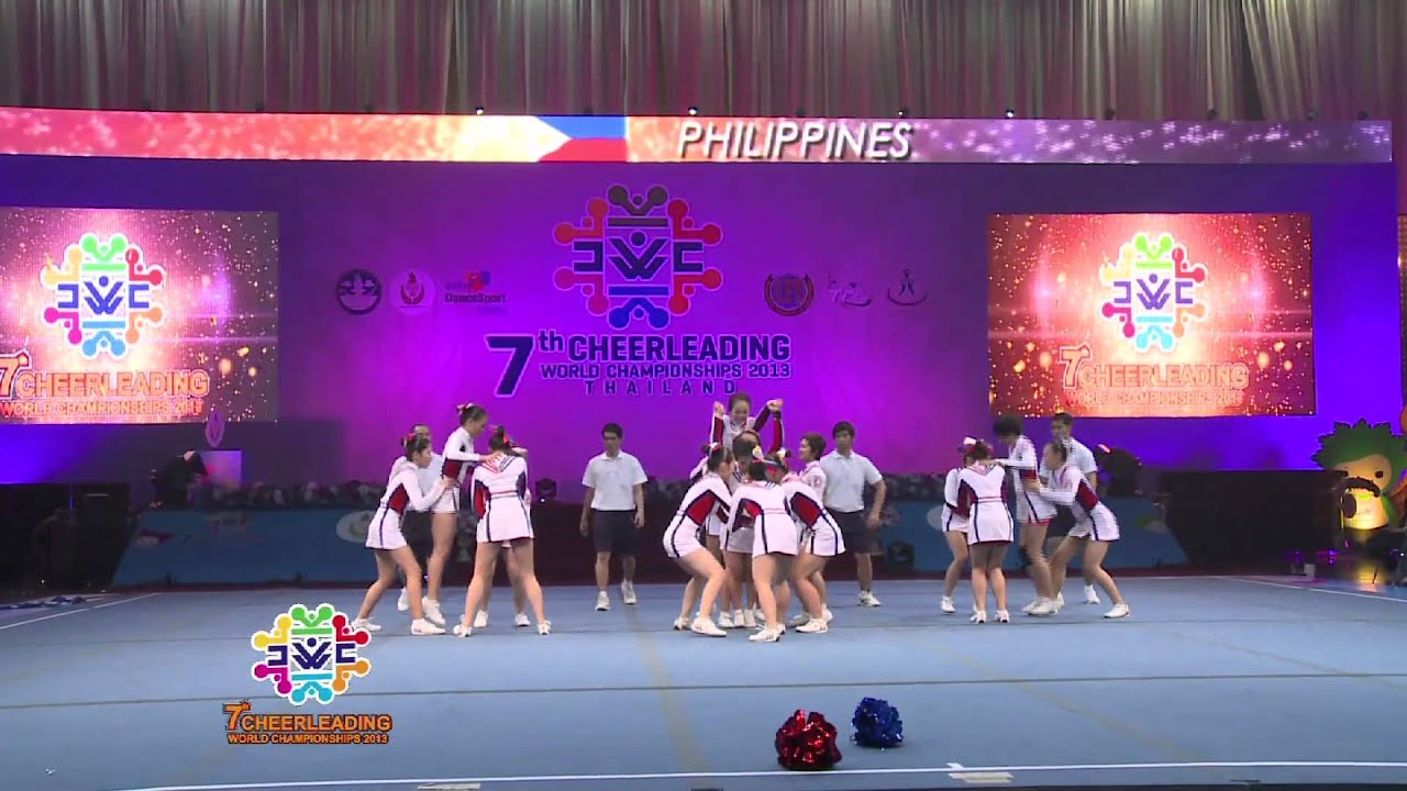 cwc 2013 CHEER FEMALE PHILIPPINES - YouTube