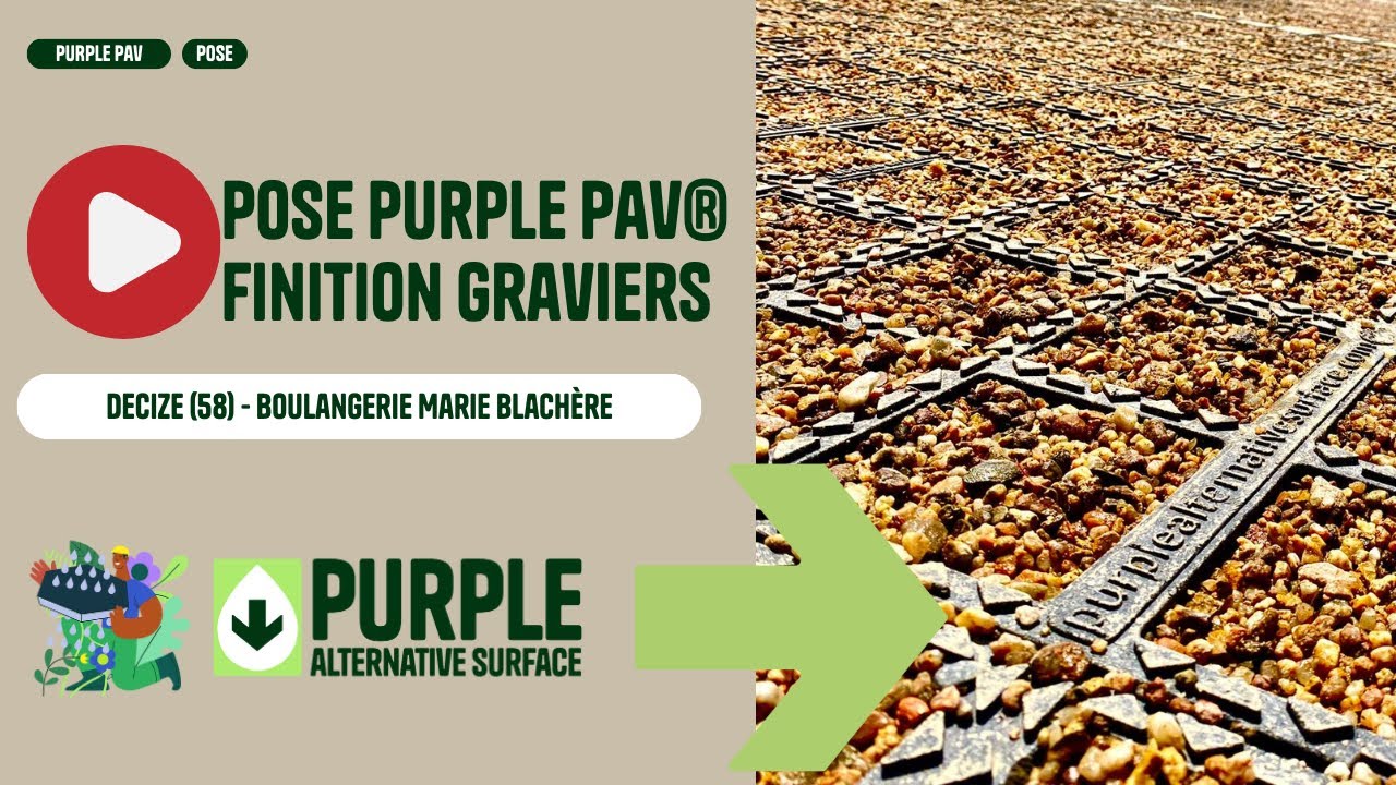 Pose Purple PAV ® - Purple Alternative Surface - YouTube