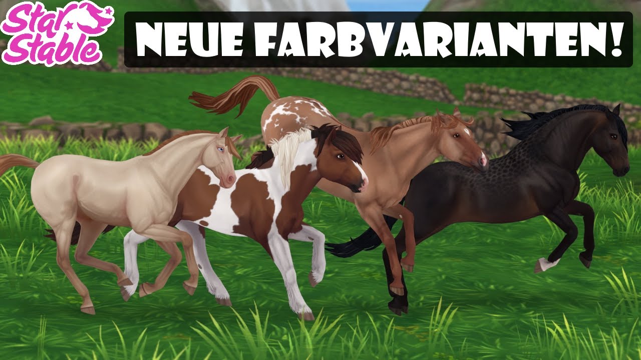 7 Neue Fellvarianten! Neue Pferde | Star Stable Online [SSO Update ...