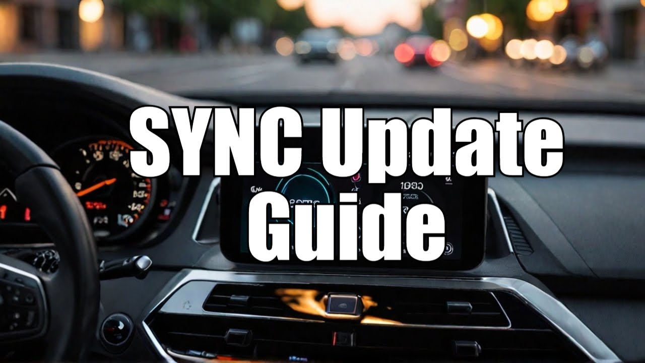 How to Update Ford SYNC Using a Mobile Hotspot Connection - YouTube
