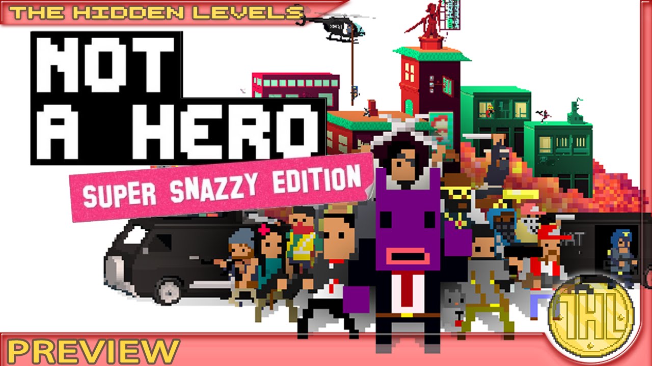 Not a Hero: Super Snazzy Edition Preview and Gameplay (Xbox One) - YouTube