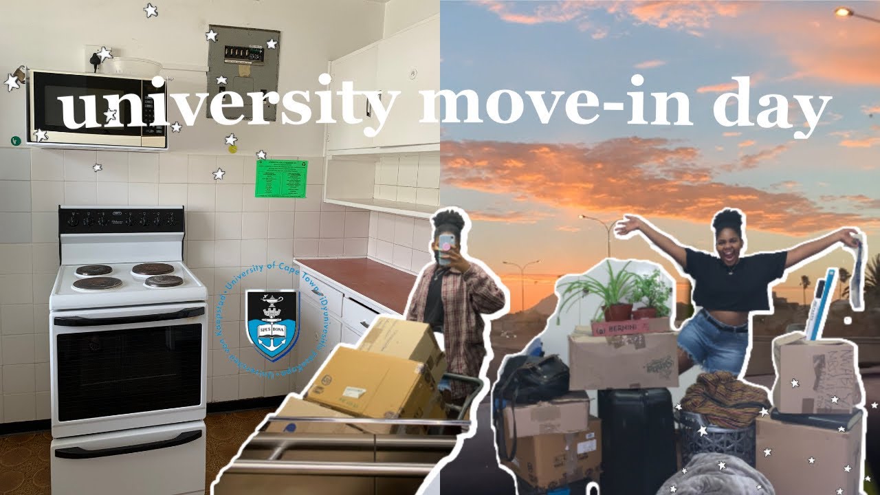 university move in day | uct | liesbeeck residence - YouTube