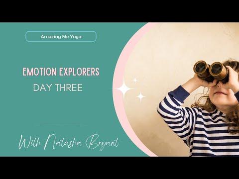 Emotion Explorers - Day Three. Mindfulness for children. Gratitude ...