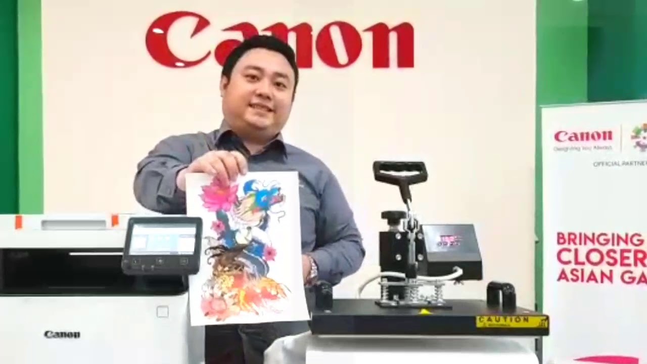 Sablon Digital Laser by Ecoprintlution - YouTube