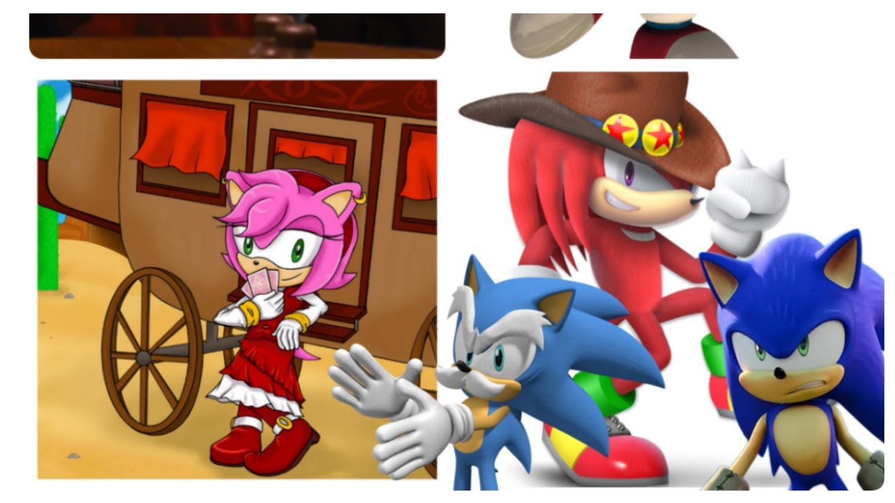 Uncle Chuck and Sonic the hedgehog enter Lester's Possum Park - YouTube