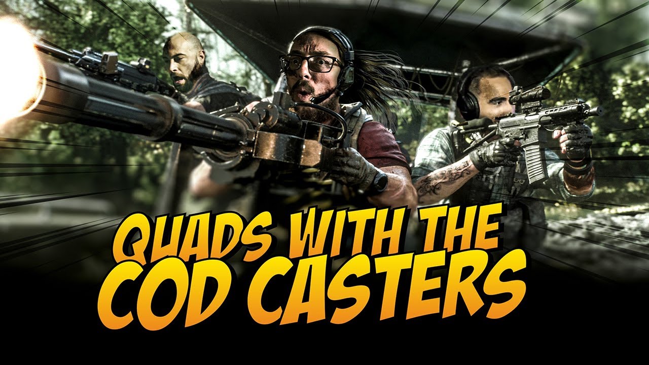 TRIO-QUADS WITH THE CoD CASTERS & A CRAZY CLUTCH!!! - YouTube