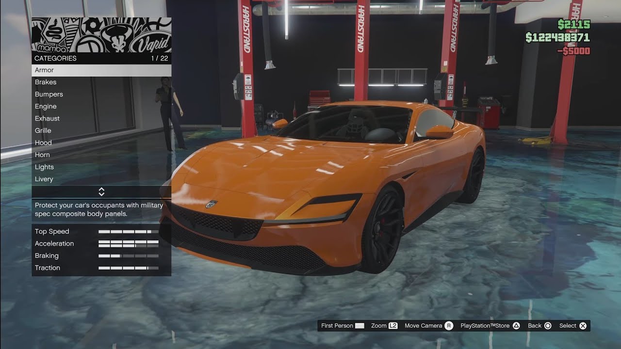 GTA Online New Grotti Itali GTO Stinger TT Ferrari Roma Customization ...