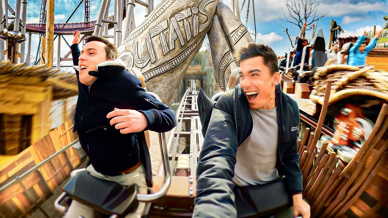 ON DÉCOUVRE TOUTATIS AU PARC ASTÉRIX - YouTube