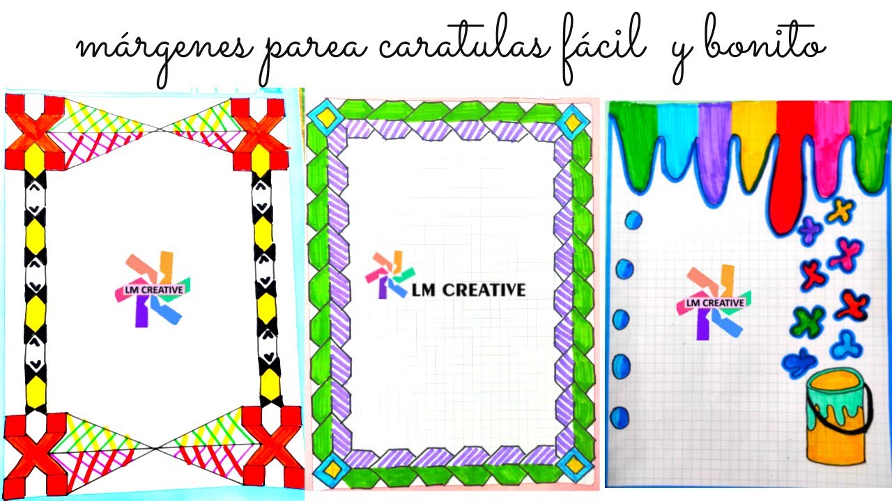 márgenes fáciles para caratulas - YouTube
