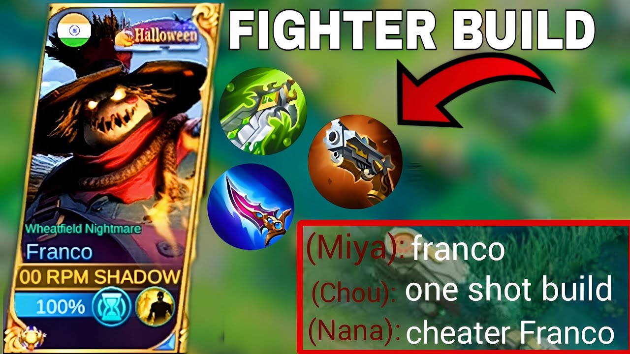 FRANCO FIGHTER ONE SHOT BUILD 2023 - YouTube