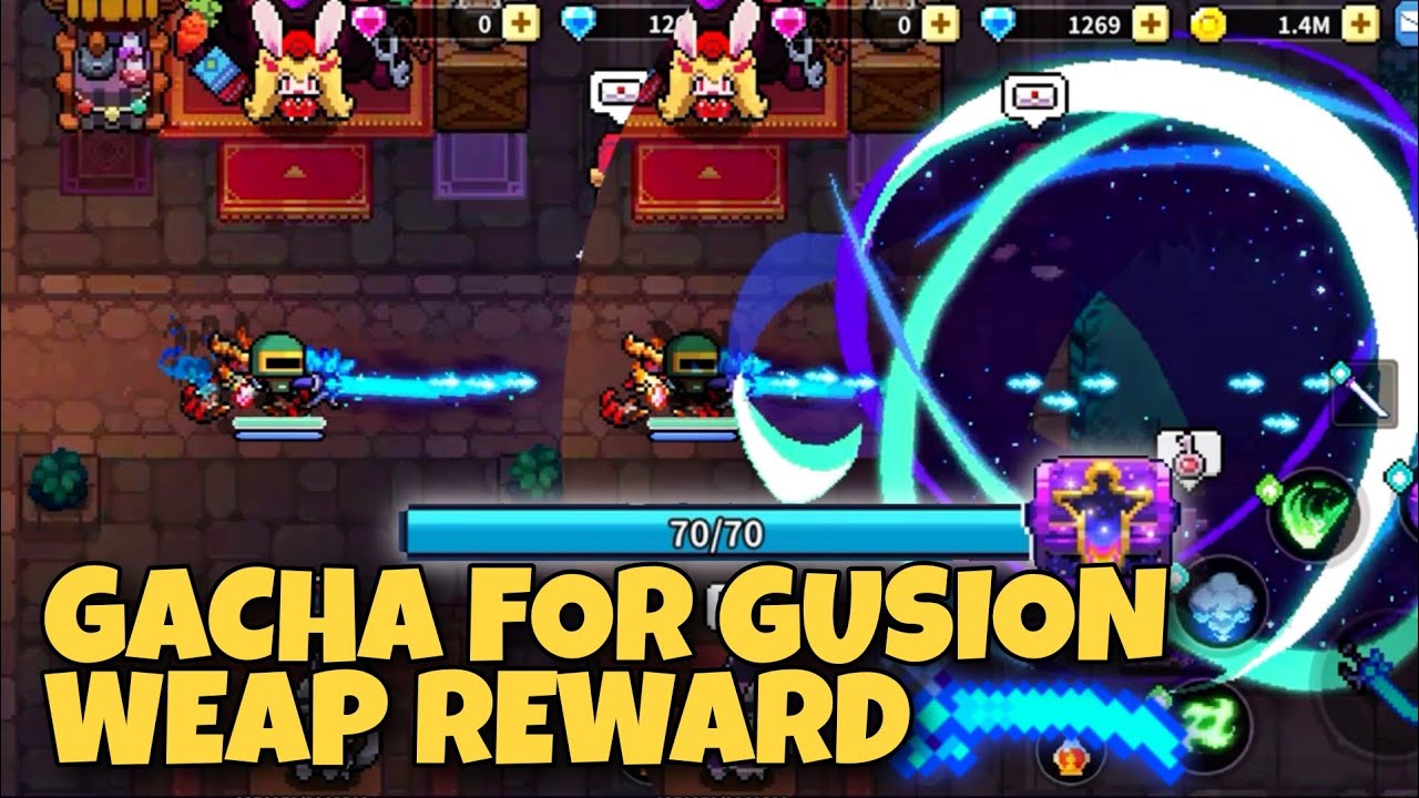 GACHA FOR GUSION WEAP REWARD! - My Heroes Dungeon Raid - YouTube