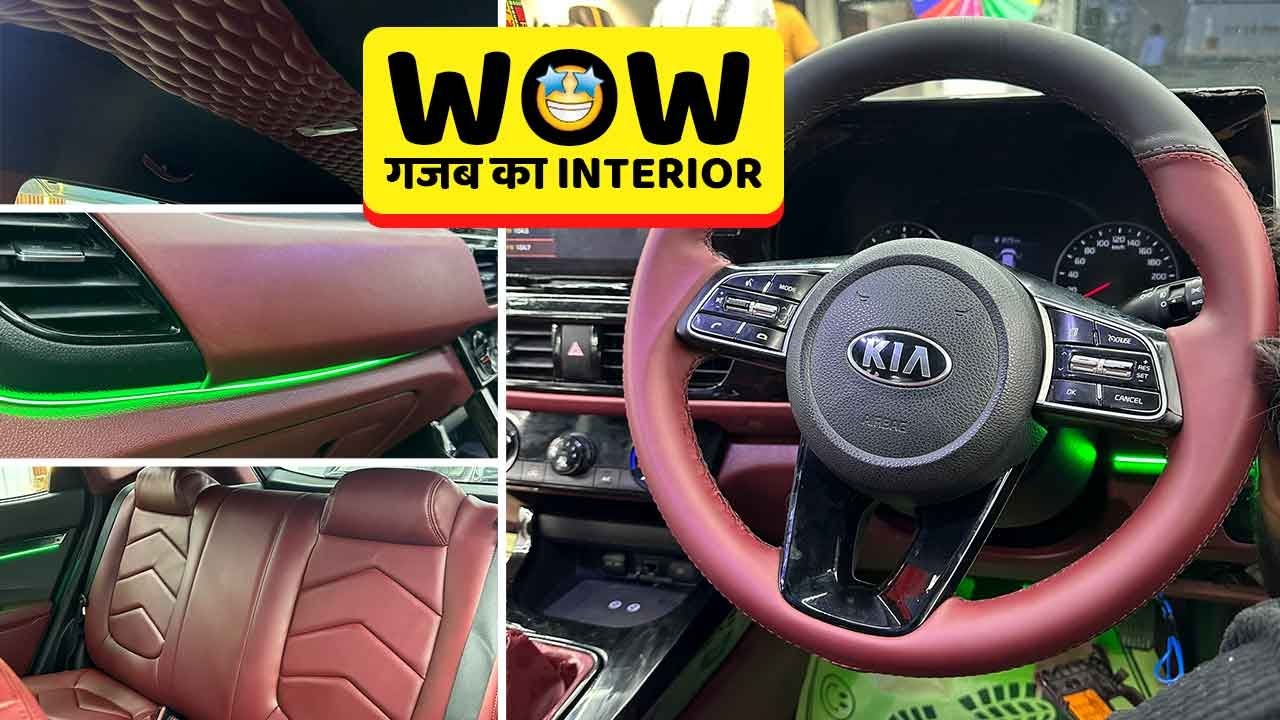 New Kia seltos luxury 💥 Interior By Pegasus Premium 👍 | Kia seltos ...