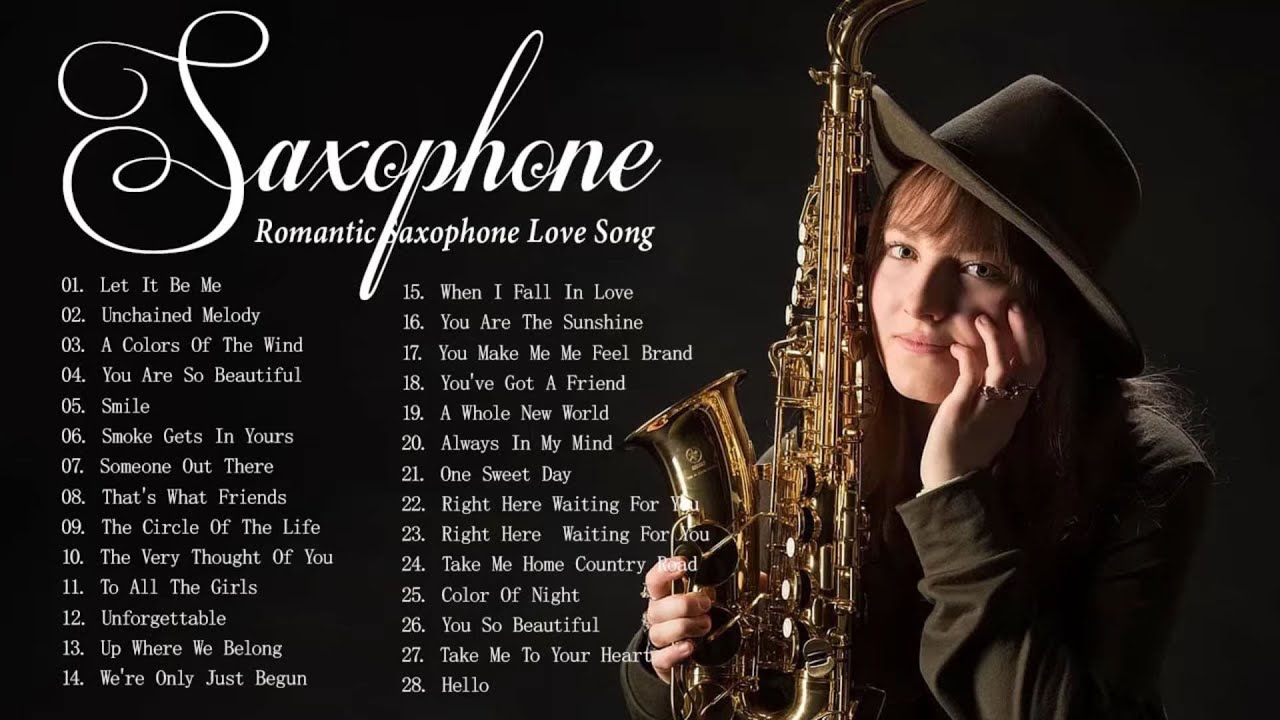 Greatest 200 Romantic Saxophone Love Songs Best Relaxing Saxophone