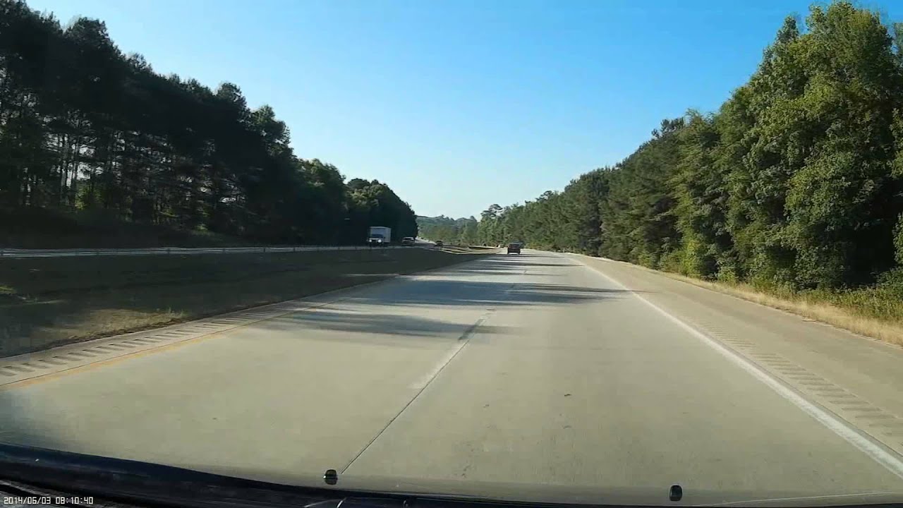 North Carolina State Highway Patrol "SHP-133" running 80+ for 22 miles ...