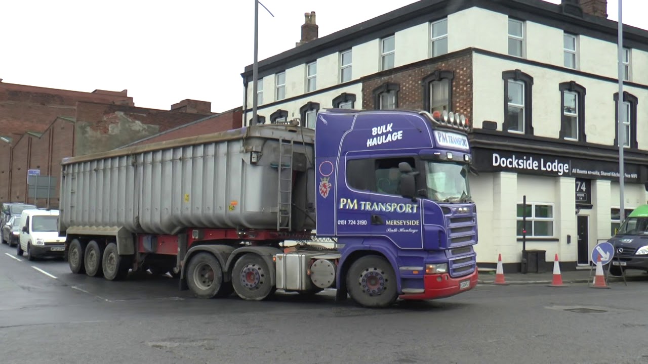LIVERPOOL DOCKS LORRIES FILMED DEC 2018Pt2trailer1 - YouTube