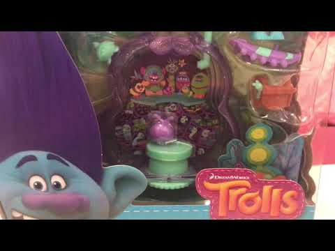 Trolls Bunker Critter Pod Unboxing & Review - Glow In The Dark Pod Playset & Branch