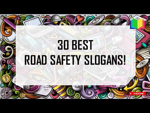 Road Safety Slogans in English | Road safety Poster and Slogan | Road ...