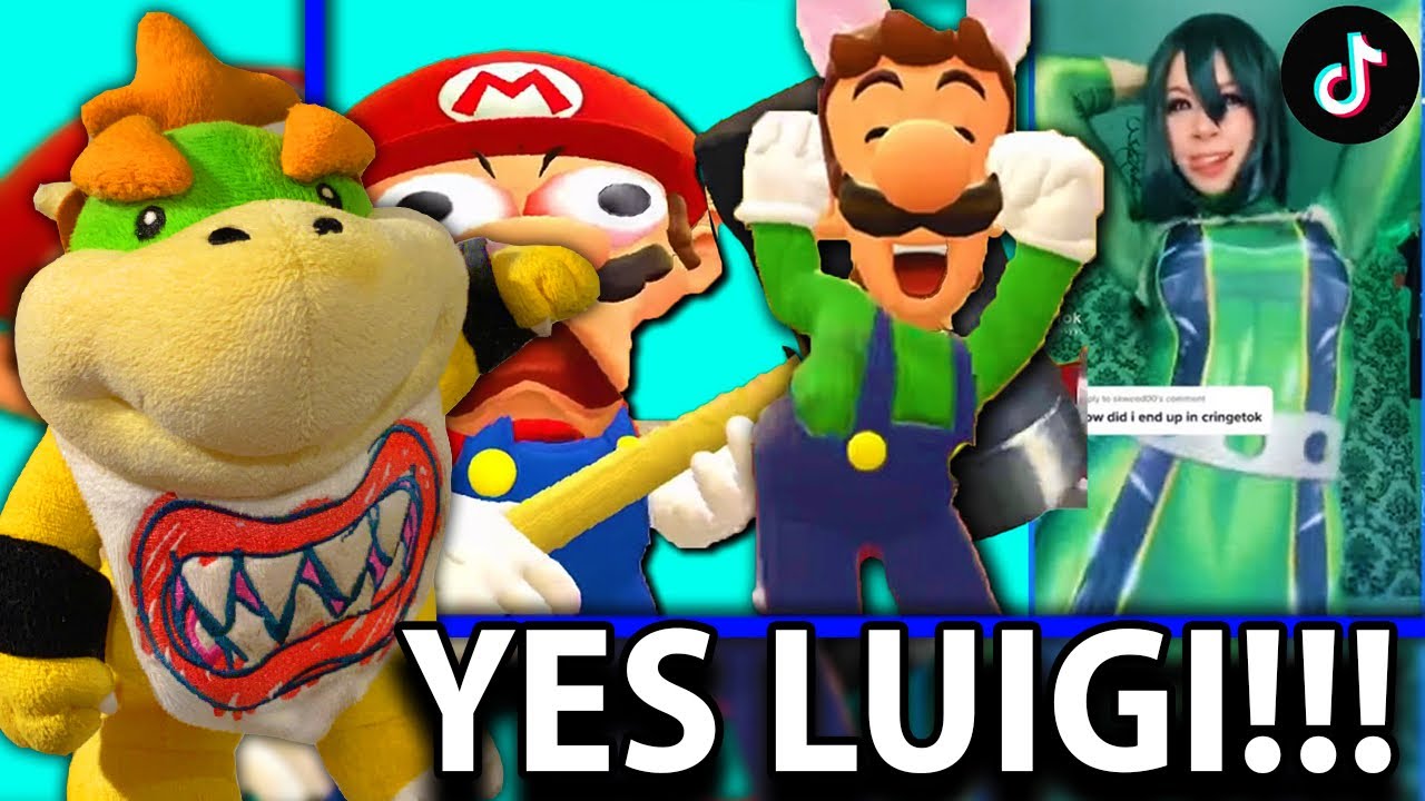 SMG4: Mario Reacts To Funny Tik Toks 2 ft. Luigi - Junior Reaction ...