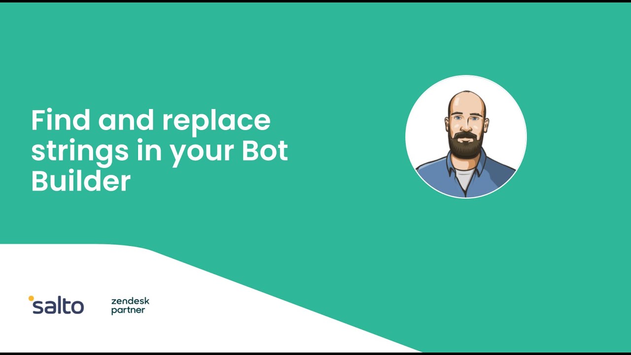 Easily update text across Zendesk AI bots with Salto - YouTube
