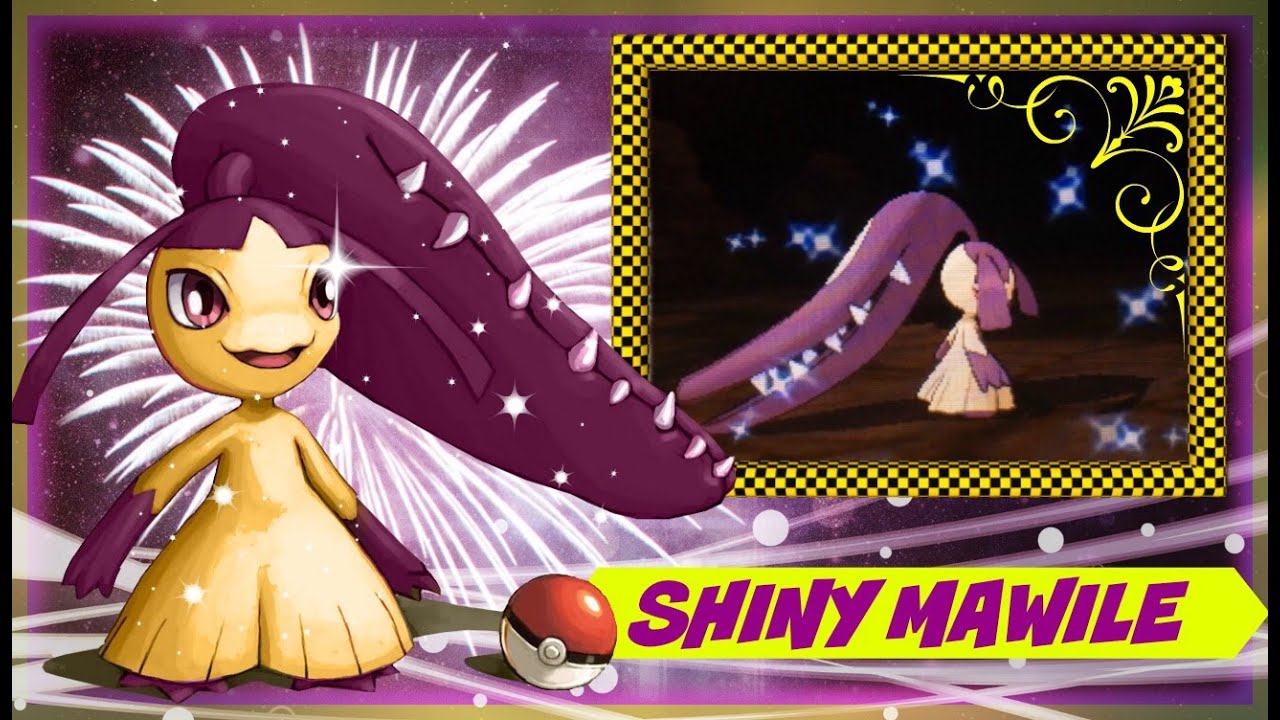 Live Shiny Mawile, Omega Ruby BQ #3, 909 REs - YouTube