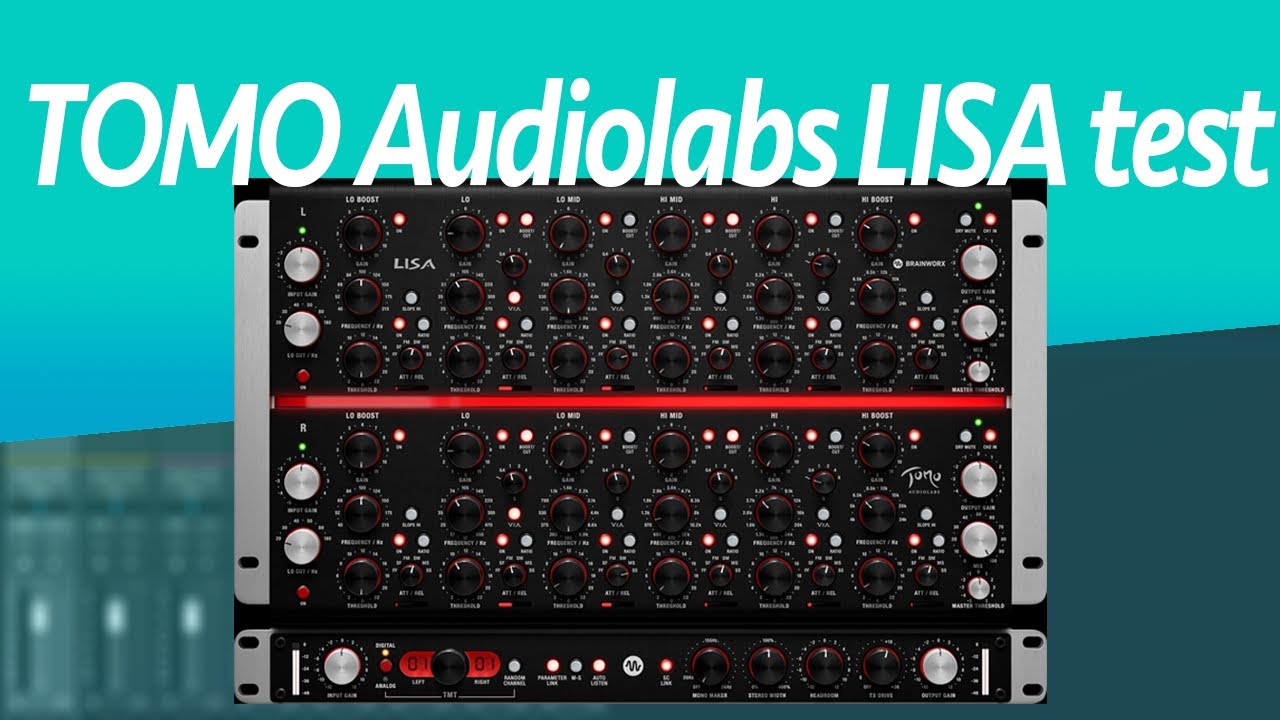 TOMO Audiolabs LISA dynamic EQ plugin sound test - YouTube