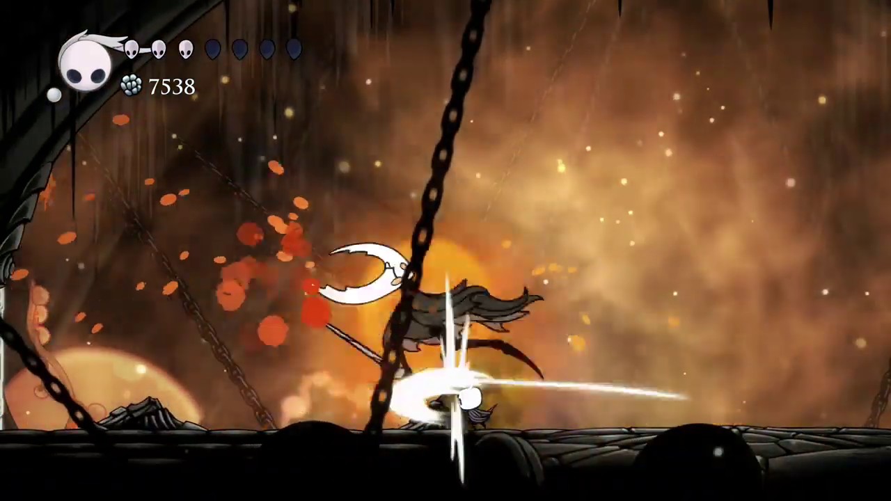 Hollow Knight The Hollow Knight final boss fight + Ending #1 - YouTube