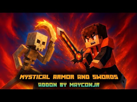 Minecraft Pe 3D Weapons Mod - Mystical Armor and Swords Addon ...