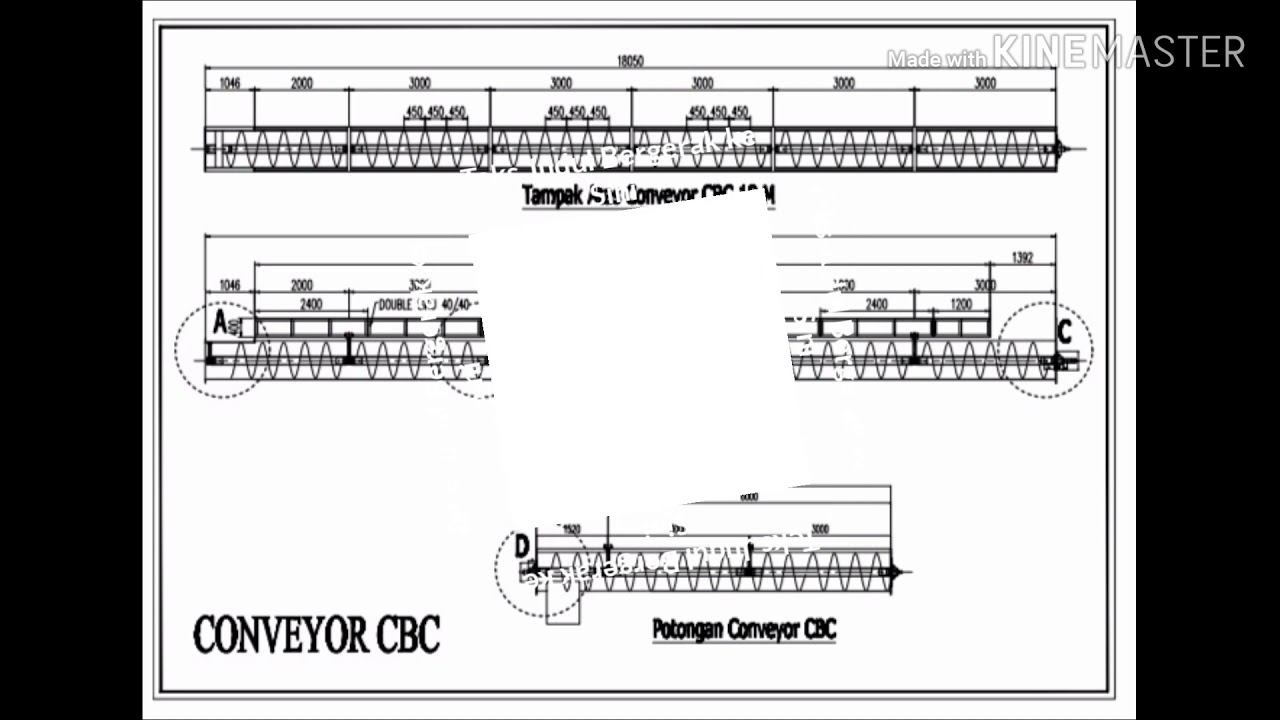 Gambar kerja komponen Pabrik Kelapa Sawit - YouTube