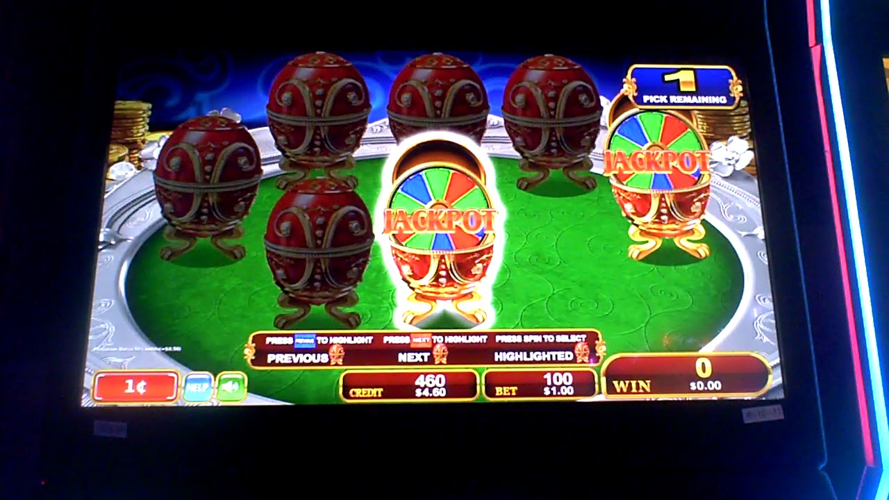 Wheel Of The Imperial Eggs Slot Machine BIG WIN Bonus - YouTube
