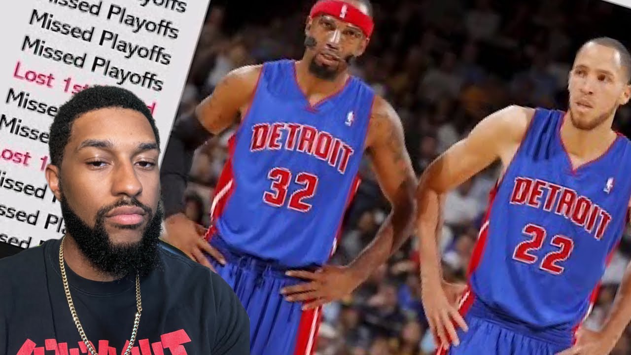 Timeline of the DETROIT PISTONS' "Goin' to Work" Era RISE and FALL 2004 ...