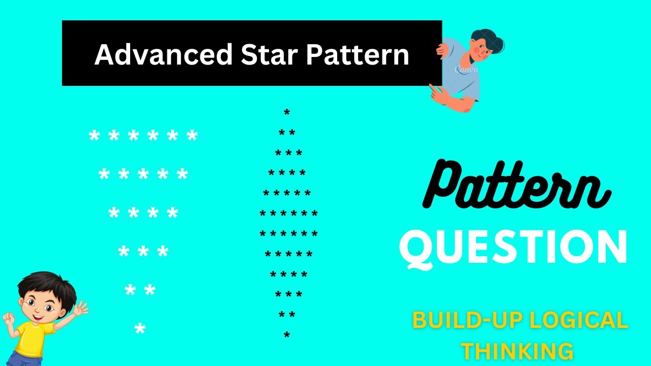 Master Advanced Star Patterns with Logical Thinking in C++ | Pattern ...