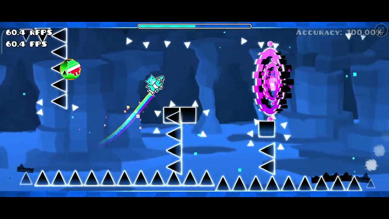 Fingerdash layout (gd) - YouTube