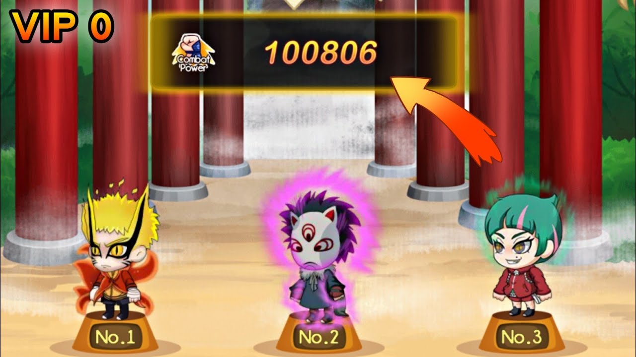 UPGRADE AKUN VIP 0 !! CP 100K WITH DEPLOY - Ninja Heroes New Era - YouTube