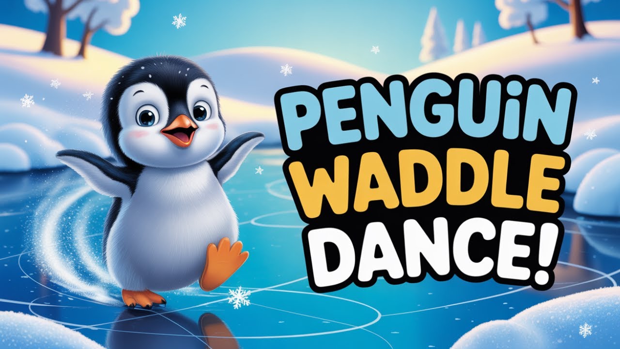 Waddle Like a Penguin! Movement & Dance Song for Children (Winter Theme ...