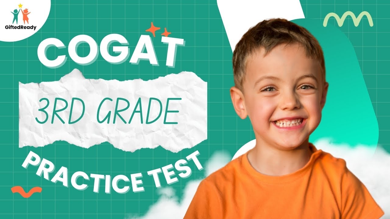 CogAT 3rd Grade Practice Test [Level 9]: Ace the Exam with These 9 ...