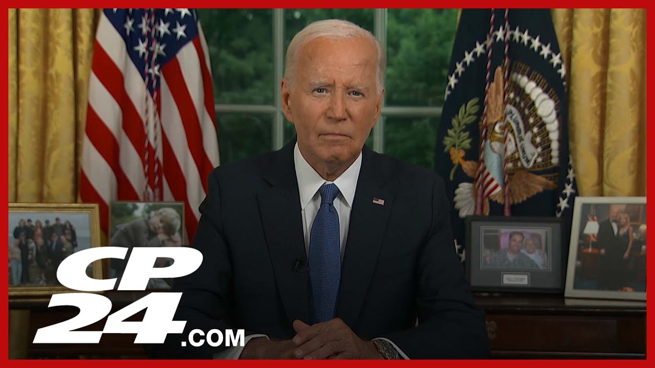 U.S. President Joe Biden delivers prime time address - YouTube
