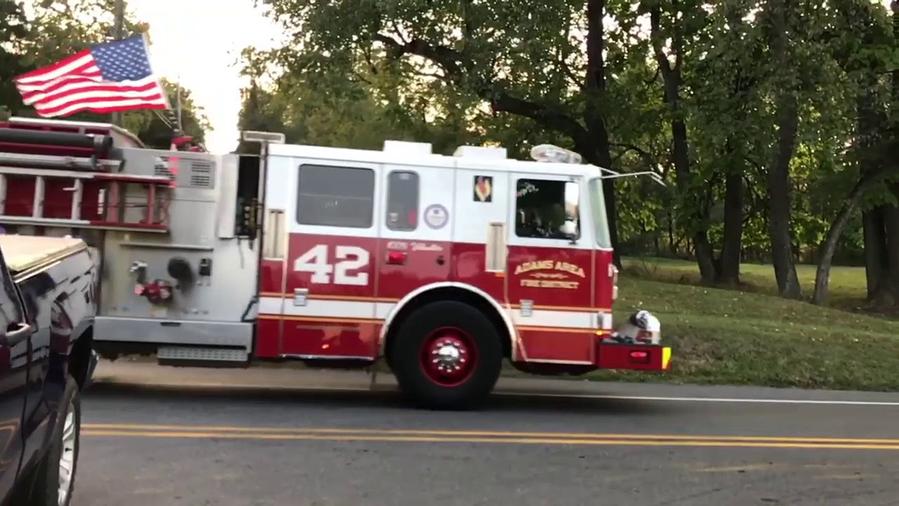Adams Area Fire District 2017 - YouTube