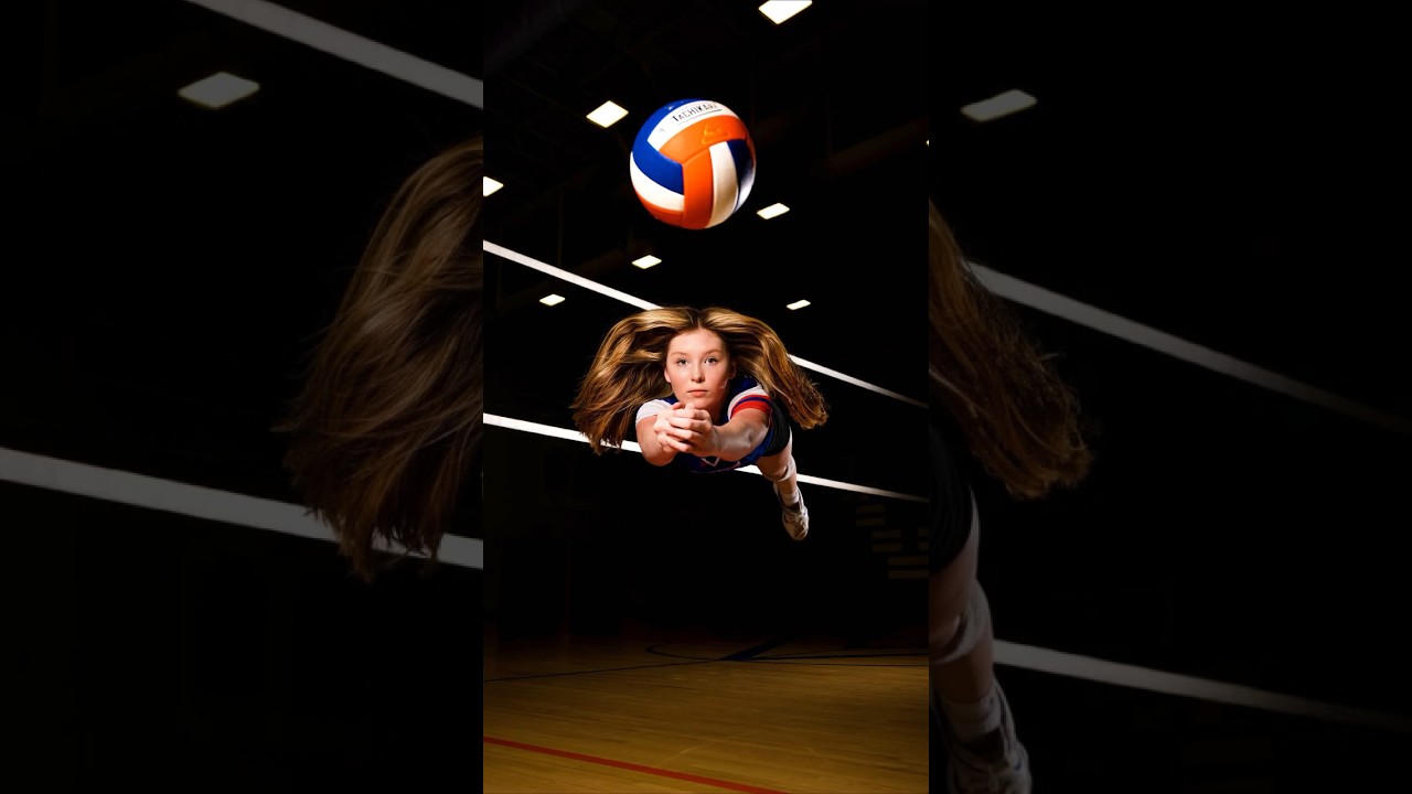 Dramatic sports photography #volleyball edition. #sonya7rv # ...