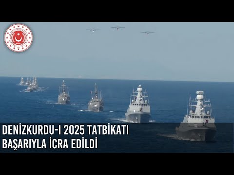 Denizkurdu-I 2025 Tatbikatı Başarıyla İcra Edildi