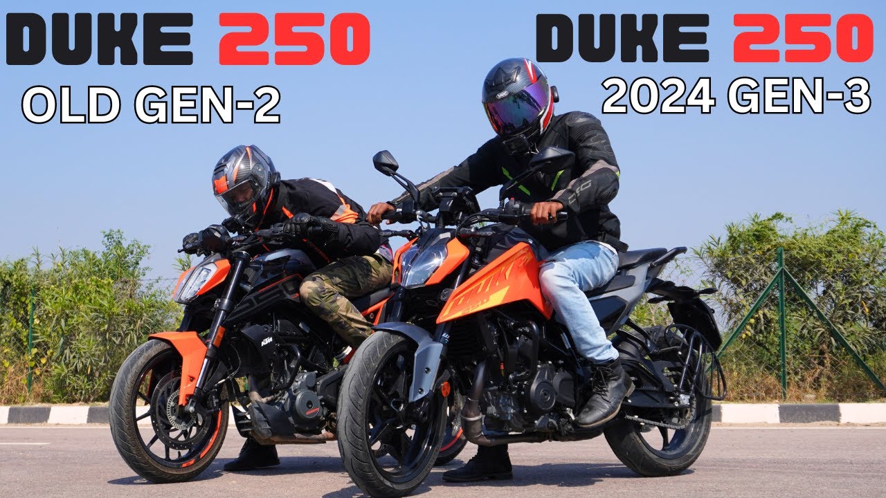 2024 KTM DUKE 250 VS OLD DUKE 250 DRAG RACE 🔥🔥 | OLD VS NEW | WHICH IS ...