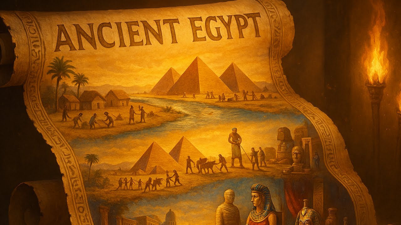 The ENTIRE Chronological History of Ancient Egypt | History For Sleep ...