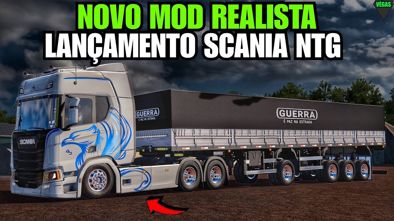 lançamento Scania NTG com muitos acessórios - MAPA EAA - YouTube