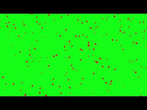 GREEN SCREEN KONFETİ EFEKTİ #1