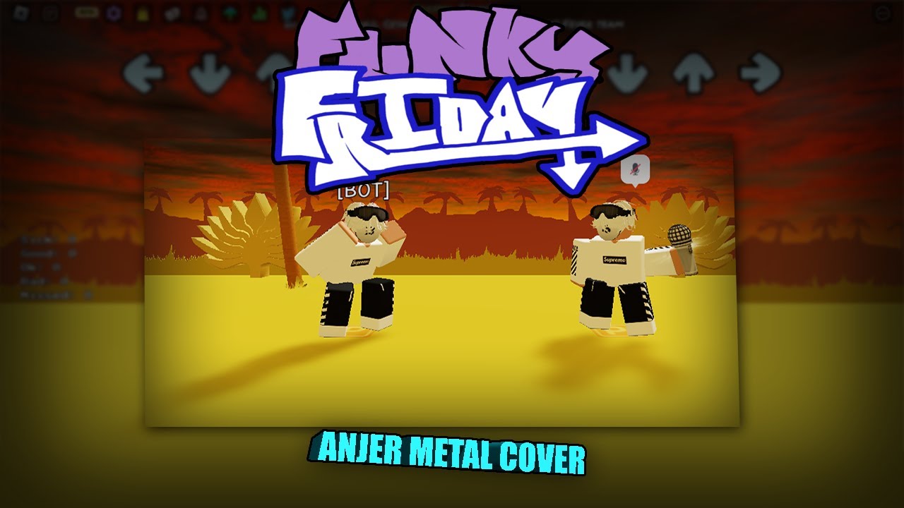 Roblox Funky Friday ALL metal covers by ANJER | Funky friday anjer mod ...