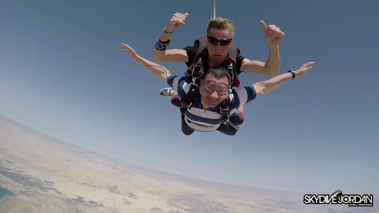 Skydive Jordan 2017 - Alaa Sanabrah - YouTube