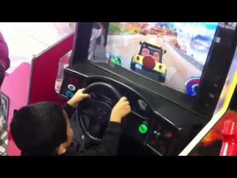 Piang Piang Riding TV Game Car