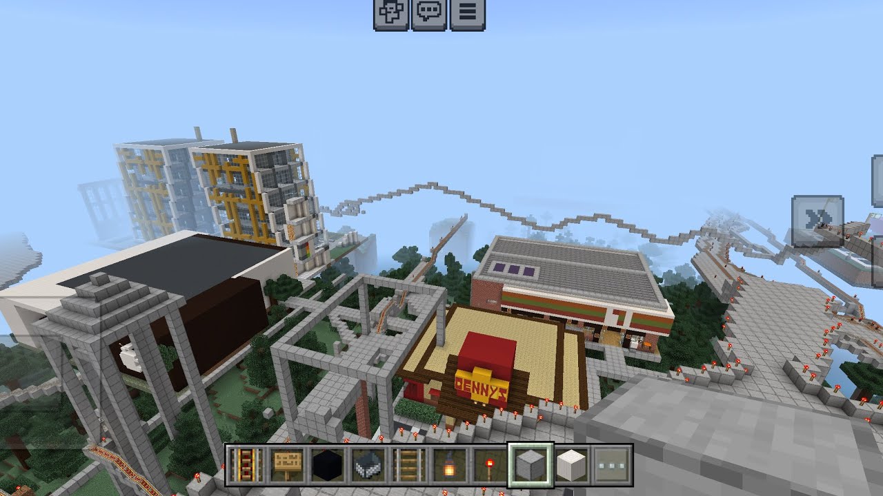 Albuquerque New Mexico More Progress I Made so Far in Minecraft And ...