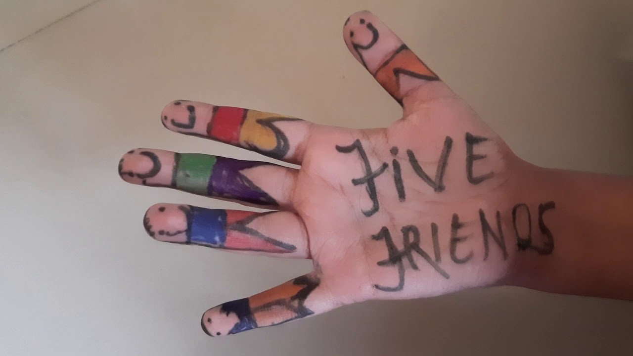 unity is strength #storytelling#the five finger friends story - YouTube